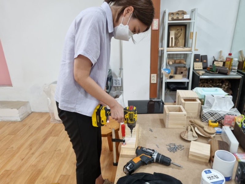 Diy목공정규클래스 11 목공과외 초보목공 여성목공 가구제작 구리에서 광진구로 목공수업 직장인취미 주말취미 목공예 우드카빙