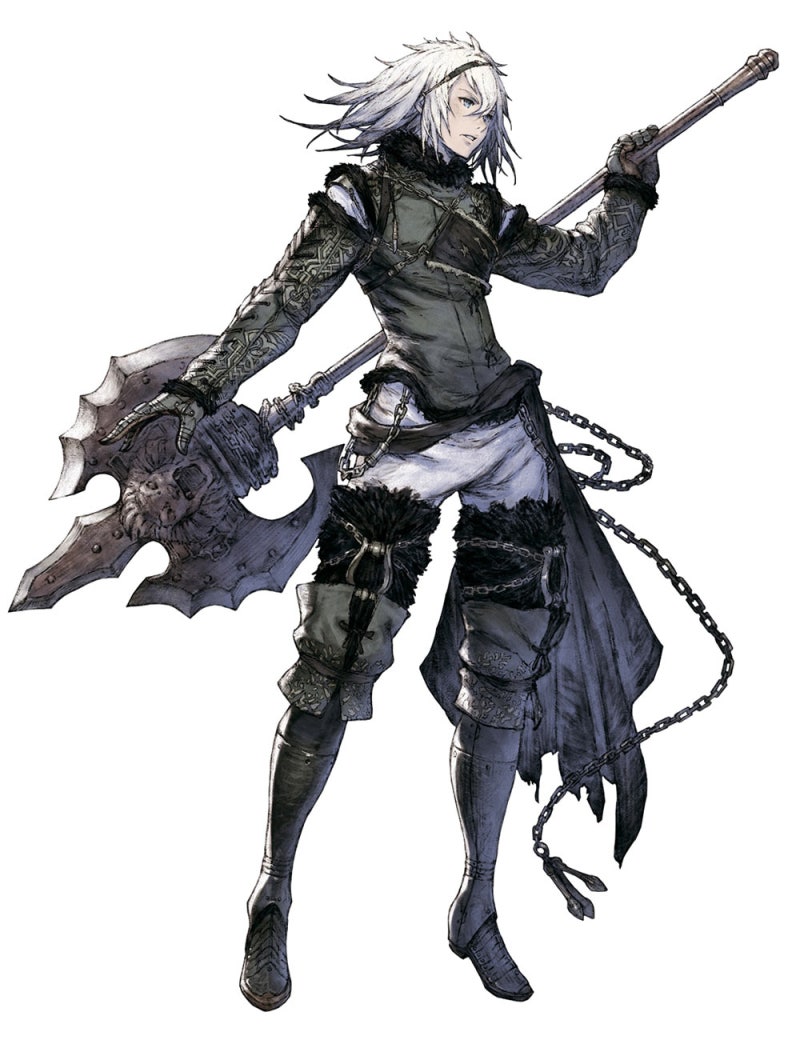 NieR Reincarnation concept art (니어 리[인]카네이션 컨셉아트)와 그림체 분석 : 네이버 블로그