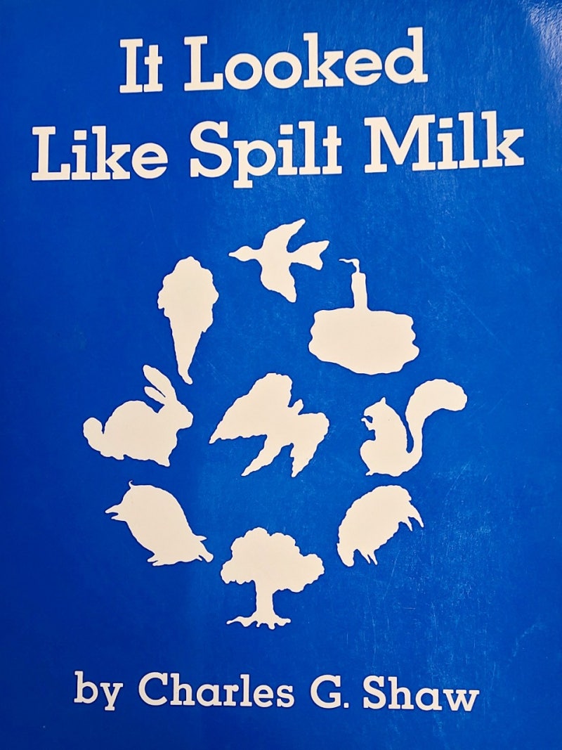 영어그림책 독후활동 It looked like spilt milk 스토리언스 잉글리쉬 : 네이버 블로그