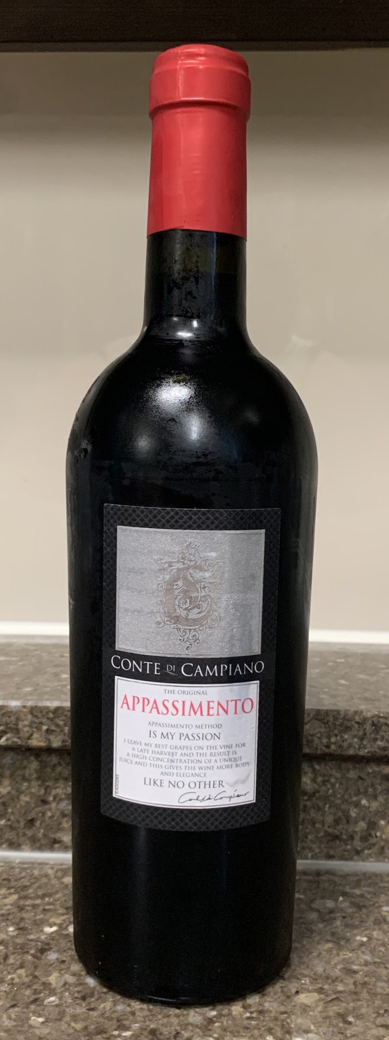 [후기] 콘테 디 깜삐아노 아파시멘토(Conte di Campiano Appassimento) : 네이버 블로그