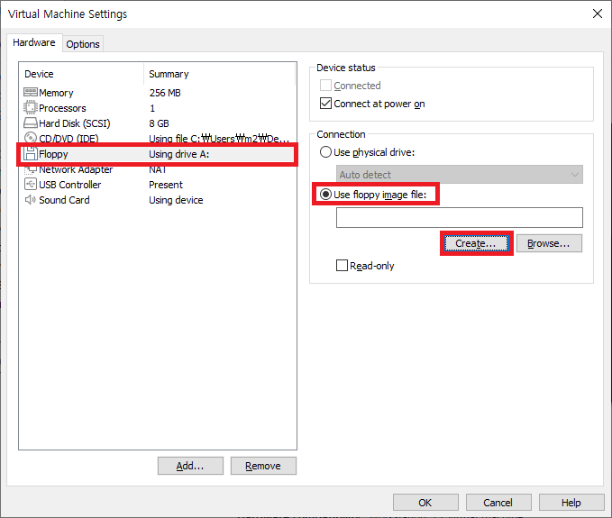 [Vmware] 플로피(Floppy) 디스크 이미지 만드는 방법 : 네이버 블로그