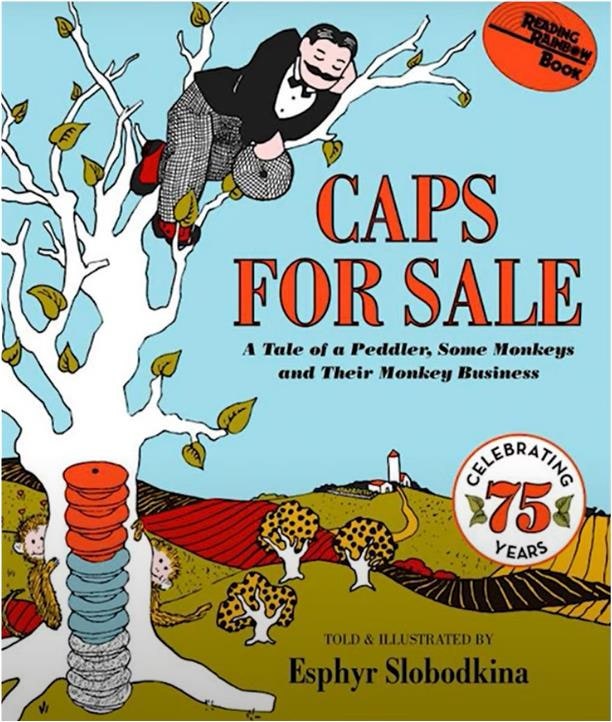 영어책읽기 Caps For Sale / Esphyr Slobodkina : 네이버 블로그