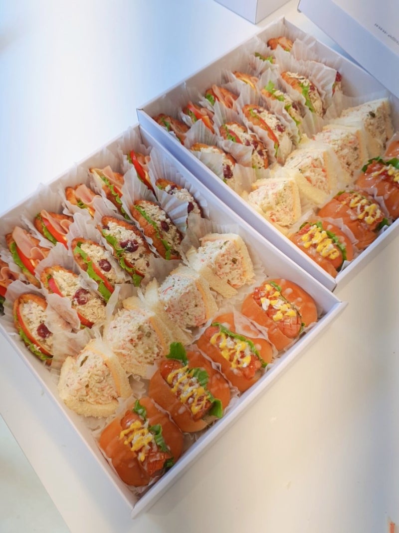 엘린스샌드위치울산울산샌드위치샌드위치박스리사모닝롤12p 네이버 블로그