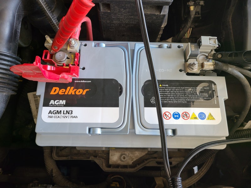 QM3 배터리 델코 AGM70 밧데리 업그레이드와 캥거루 운전 : 네이버 블로그