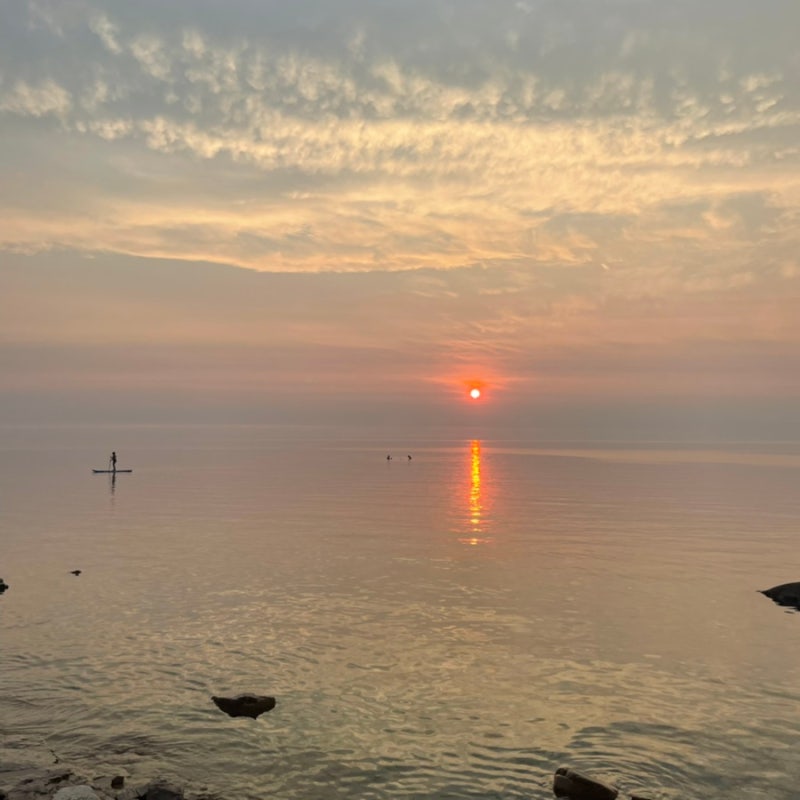 [캐나다] Inverhuron Provincial Park 🏕 / MEC Cabin 4 텐트 ⛺️ / 캠핑뜨개/ 강아지와 함께 ...