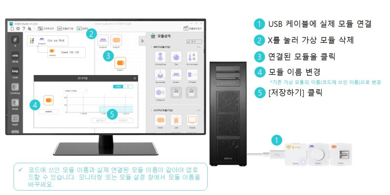 MODI Studio 시작하기 : 네이버 블로그