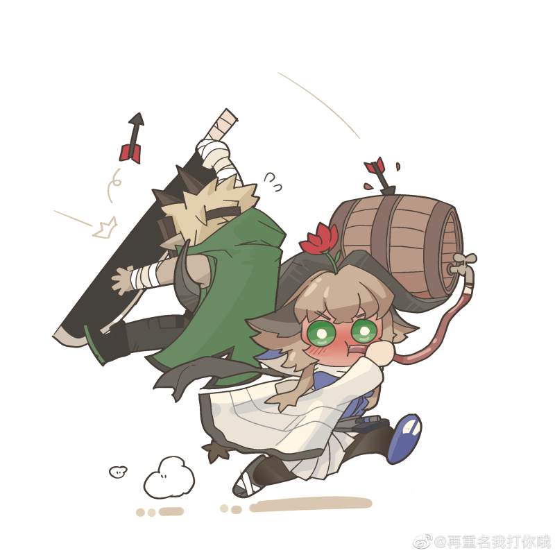 호위 명일방주 만화 Arknights 明日方舟 웹코믹 4컷 네이버 블로그