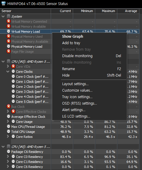 HWiNFO 컴퓨터 스펙/사양 확인, 모니터링 프로그램 : 네이버 블로그