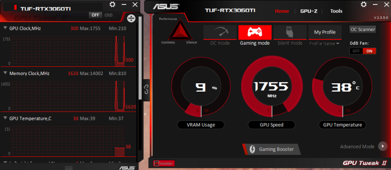 ASUS GPU Tweak 2 다운 사용법 그래픽카드 오버클럭 방법 : 네이버 블로그