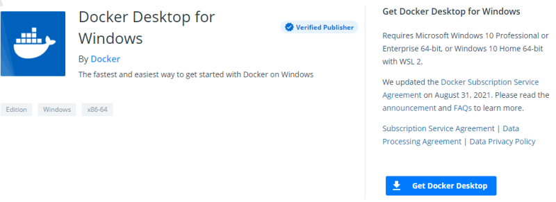 Docker Desktop for Windows 설치, 오류 해결 : 네이버 블로그