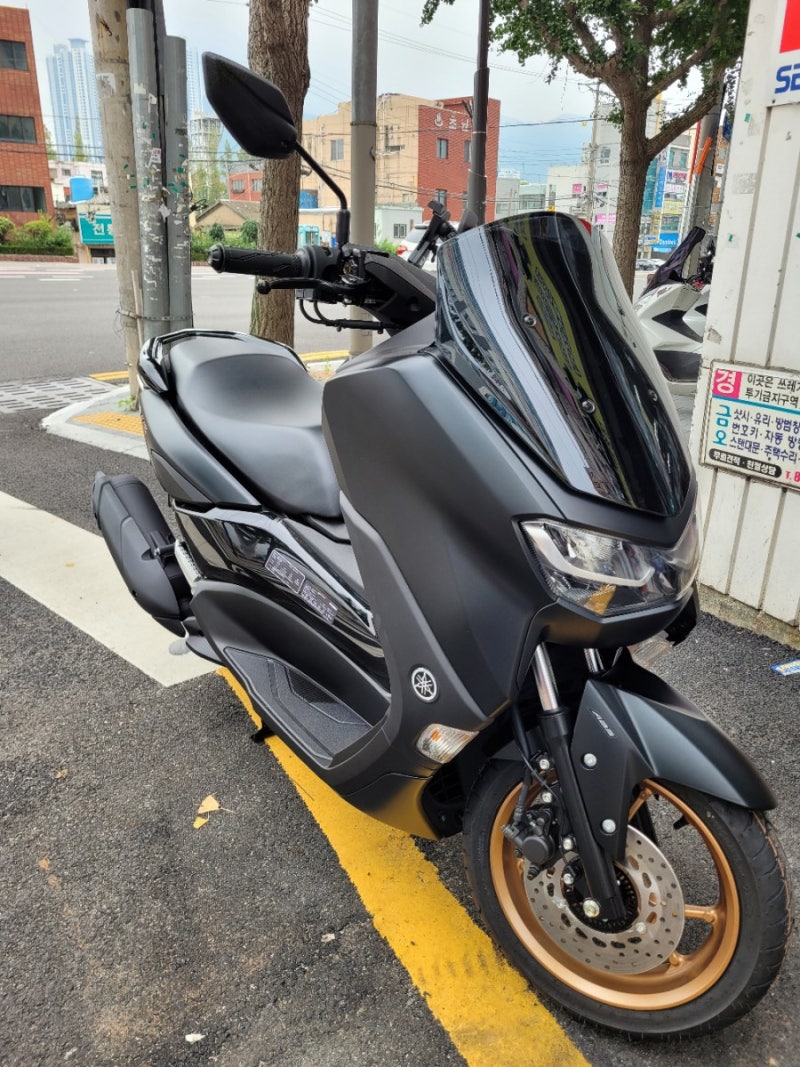 2021년식 야마하 Nmax125abs 맷블랙컬러 신차 출고 부산대왕모터스 네이버 블로그