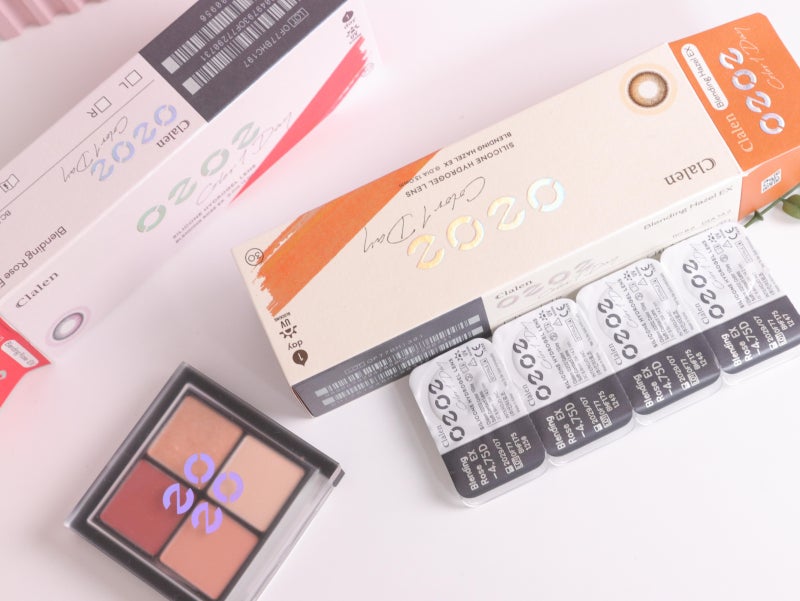 클라렌 오투오투 원데이 산소 컬러렌즈 블렌딩 2종 써봄 네이버 블로그