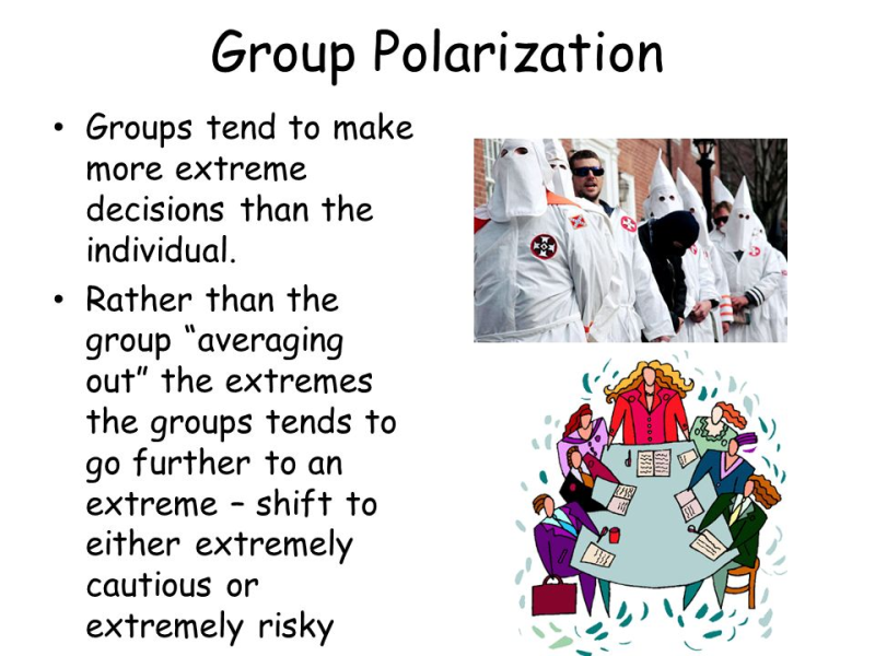 Groupthink & Group Polarization : 네이버 블로그