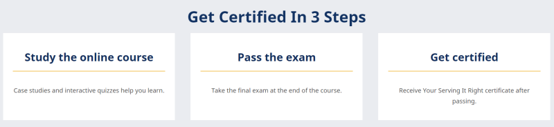 캐나다 서버 잡 필수 자격증 1.Serving It Right (Final exam 문제 및 정답 공유) : 네이버 블로그