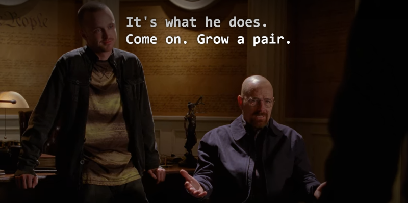 [원어민영어회화 × 영어슬랭] grow a pair : 남자답게 굴다, 용기를 내다, 배짱을 가지다 : 네이버 블로그