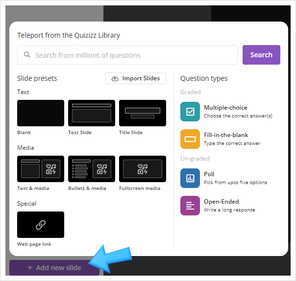 [Quizizz] 수업 설명과 퀴즈를 동시에!(1)수업준비 - 카훗 무료버전 : 네이버 블로그