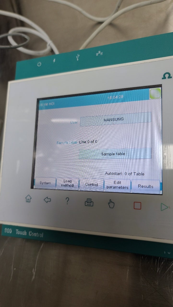 metrohm 888 Titrando, 801 Stirrer, 900 Touch Control,2set 1set 예약 : 네이버 블로그