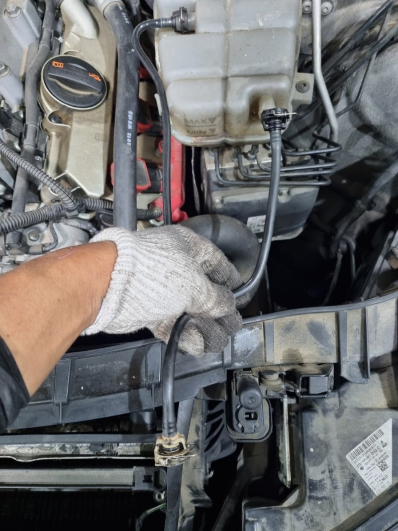 AUDI 30TFSI A6ㅣ댐퍼풀리 교환ㅣ오일압력 경고등 : 네이버 블로그