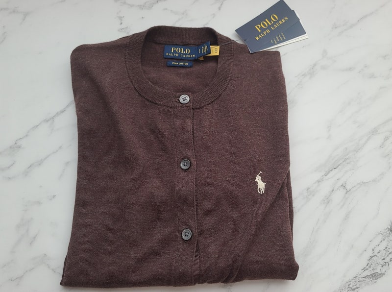 폴로 피마코튼 가디건 여주아울렛 가격부터 착용샷 후기 : 네이버 블로그