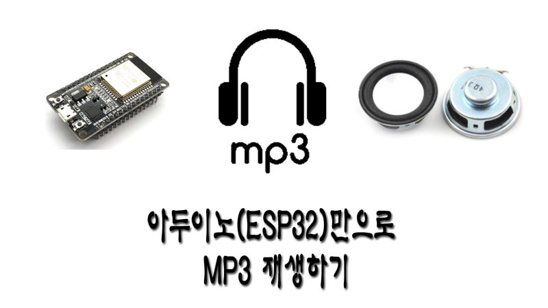 아두이노(ESP32)를 이용한 MP3의 재생 : 네이버 블로그