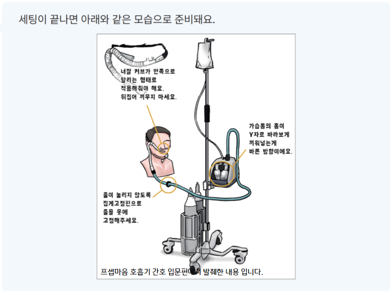 airvo optiflow high flow 산소요법 setting 방법과 주의사항 : 네이버 블로그