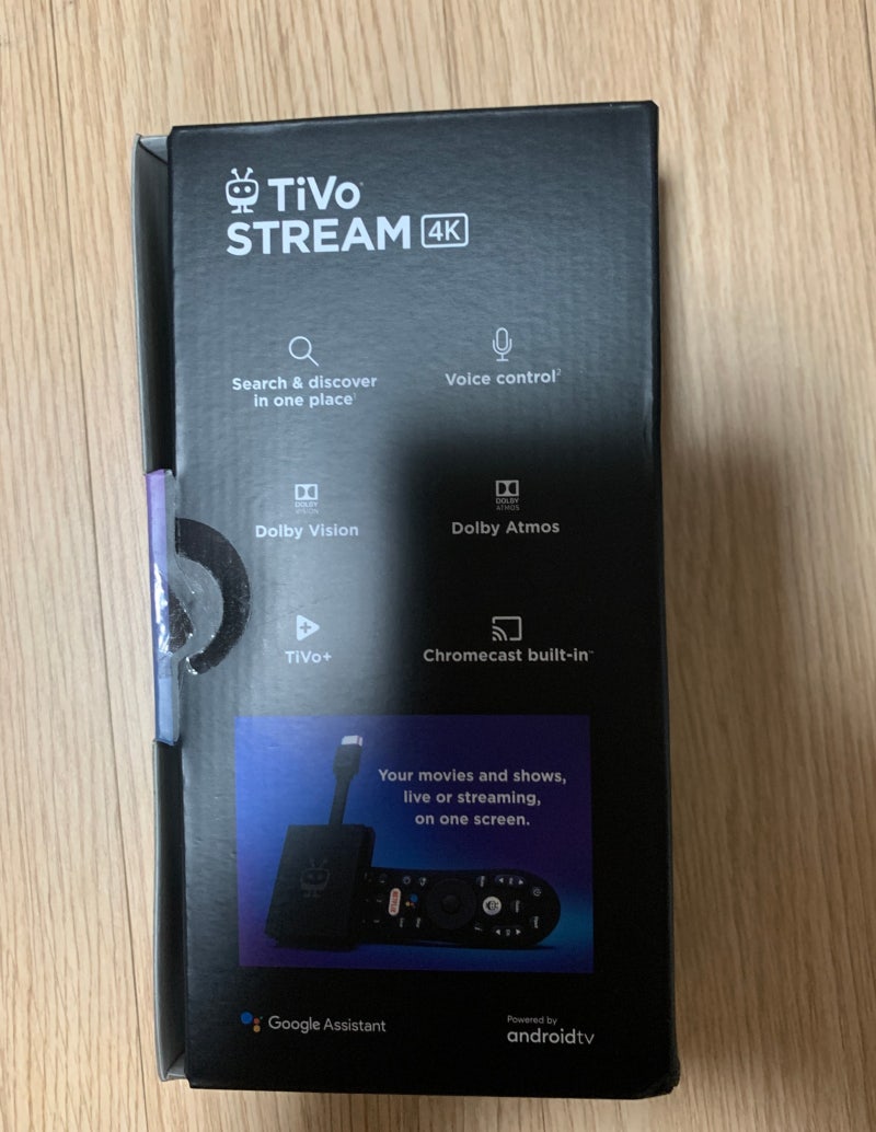 Tivo stream 4k 개봉 및 초기설정 따라해보기 : 네이버 블로그