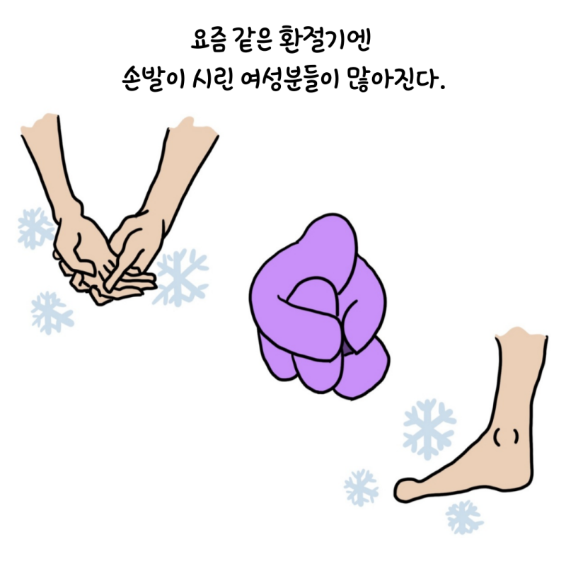 [예진약방 건강꿀팁] 손발이 시린 증상, 원인에 따라 해결책이 다르다? : 네이버 블로그