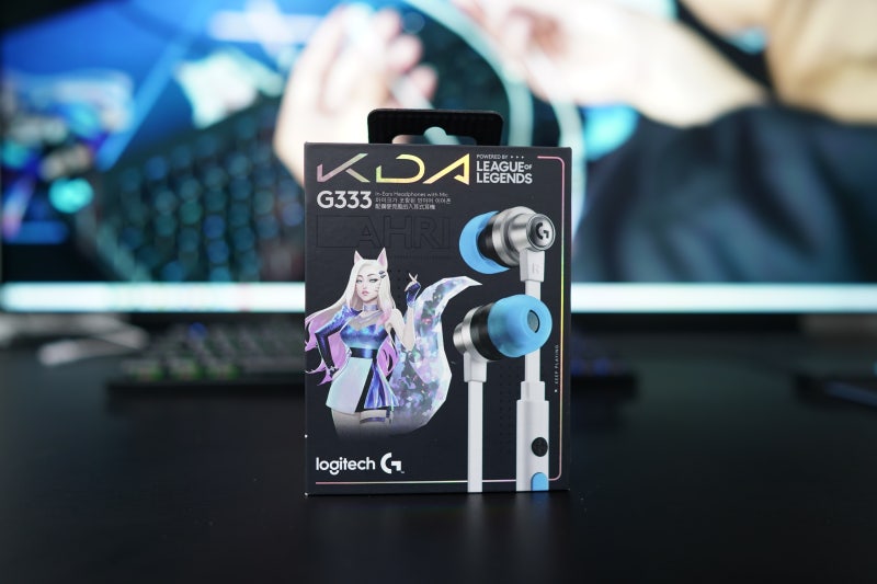 게이밍 이어폰 로지텍 G333 KDA, LOL 롤 테마의 게이밍기어 실사용 후기 : 네이버 블로그