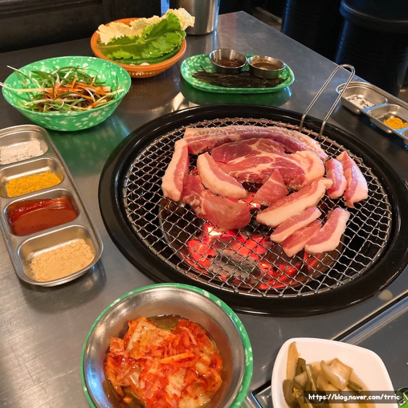 영등포역 고기집 준이네 생고기and껍데기 소고기 돼지고기 다 맛있는 가성비 최고 맛집 네이버 블로그