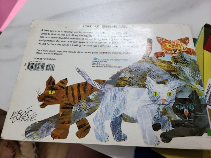 Have You Seen My Cat? by Eric Carle : 네이버 블로그