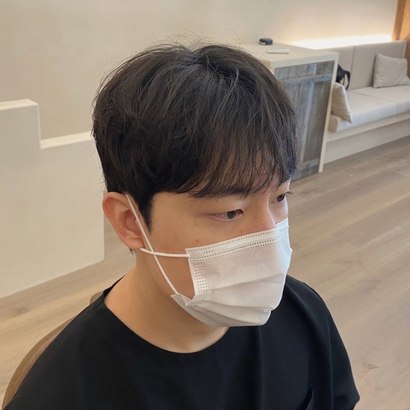 디맨즈헤어 남자 댄디컷 남자 시스루댄디컷 남자 내림머리 남자 미용실 바버샵 민혁쌤 네이버 블로그
