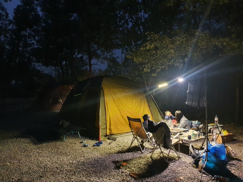 골프장뷰를 가지고 있는 가을에 가면 좋은 용인 마운틴 캠핑장 네이버 블로그