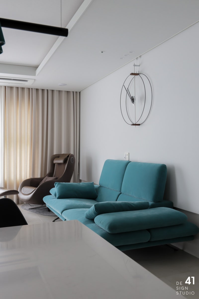 깔끔하고 모던한 분위기를 연출해주는 블랙 & 화이트 인테리어, 송도 아트윈 45py [41디자인스튜디오] : 네이버 블로그