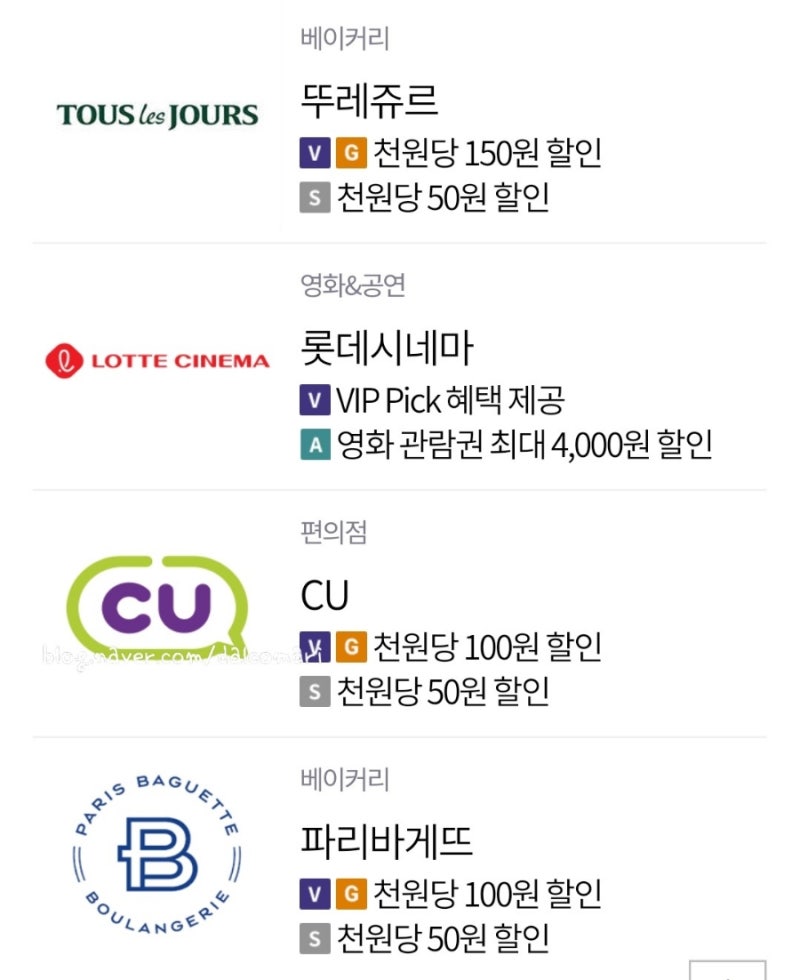 SKT) T 멤버십 VIP 혜택 이용후기 및 VIP승급하기 : 네이버 블로그