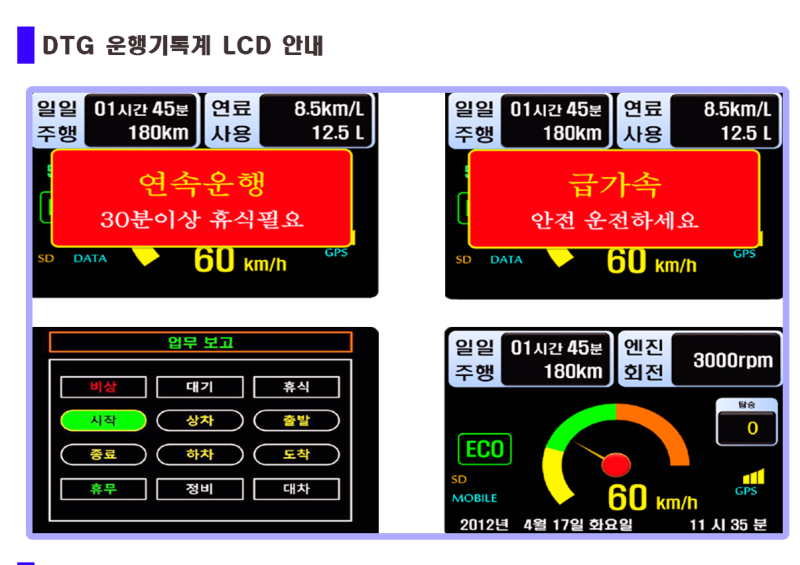 Dtg운행기록계설치시 종류와 장단점 네이버 블로그