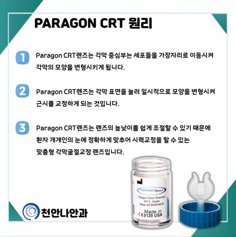 드림렌즈는 PARAGON CRT로! : 네이버 블로그