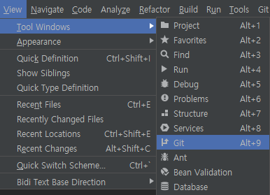 IntelliJ IDEA의 Git Tool Windows를 사용해보자 : 네이버 블로그