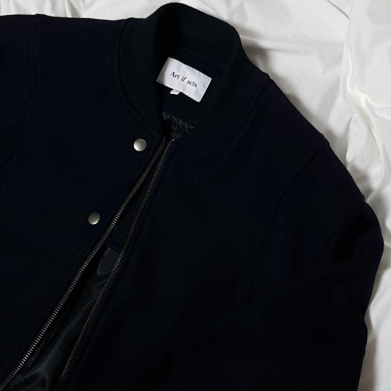 Art if acts(아트 이프 액츠) 바시티 자켓 리뷰 : 네이버 블로그