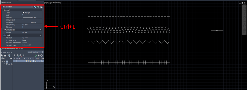 오토캐드 선종류(LineType)/선축적(LTScale) : 네이버 블로그