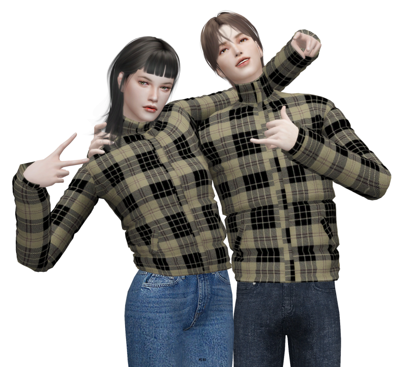 [TS4 SET]Short Padding Jacket Set : 네이버 블로그