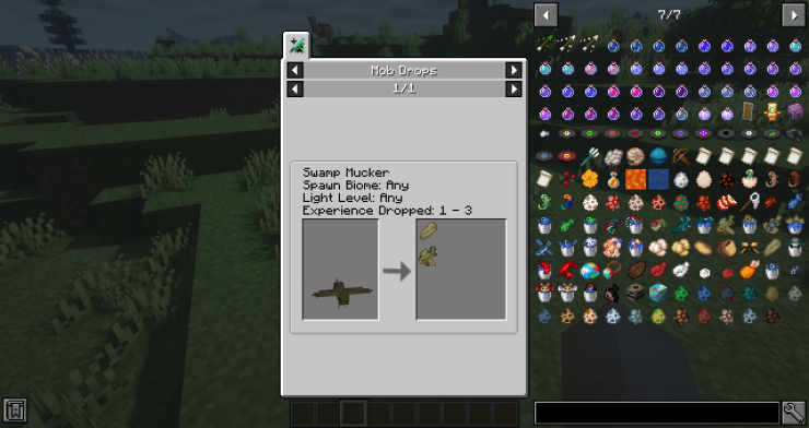 [모드][Forge/Fabric][1.20.4] Just Enough Items / Just Enough Resources 모드 ...