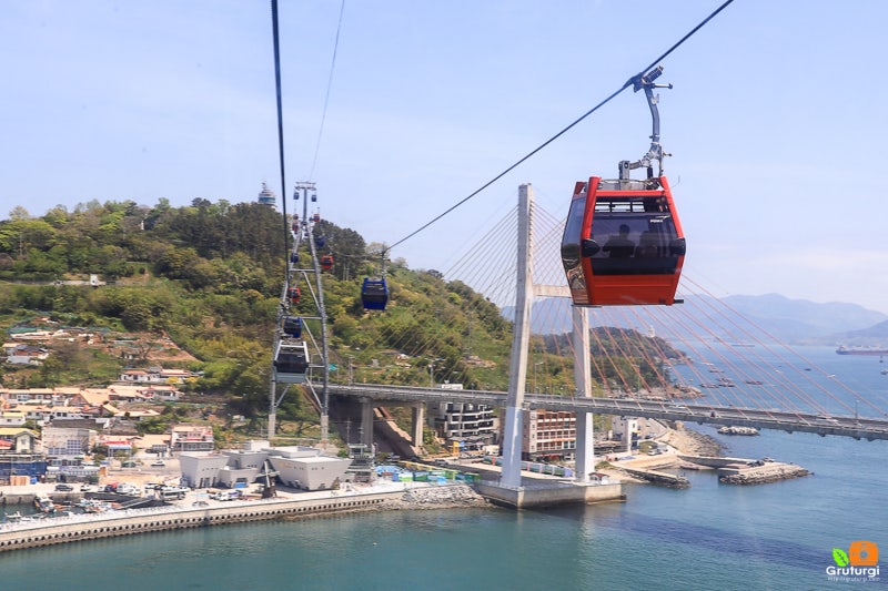 여수 해상케이블카오동도 자산탑승장에서 돌산공원 탑승장 네이버 블로그
