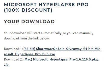 하이퍼랩스 프로그램 Microsoft Hyperlapse Pro PC & Mac 무료 다운로드 : 네이버 블로그