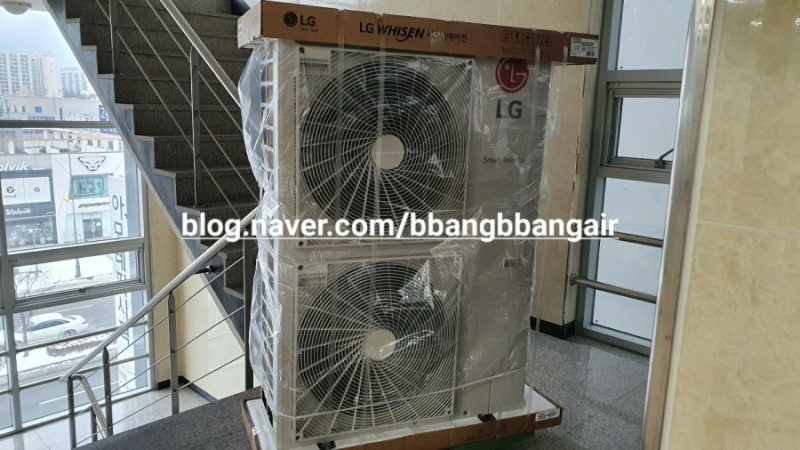 군산익산전주김제부안 에어컨설치 에어컨이전설치 ㅣ군산 수송동 국제커리어센터 엘지시스템에어컨 5마력 판매시공 네이버 블로그