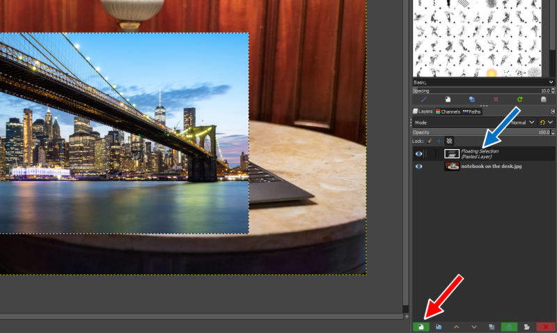 4. 김프(GIMP) 레이어(Layer) : 네이버 블로그