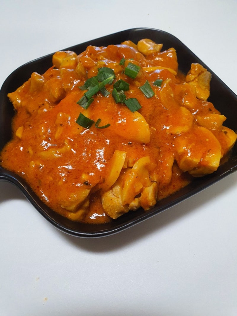 로제찜닭 쉽게 만들기 /이보다 쉬울순 없다 : 네이버 블로그