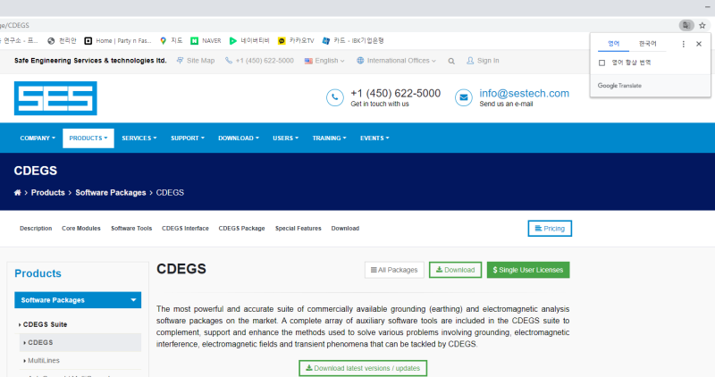 CDEGS 접지 프로그램 무엇?? : 네이버 블로그