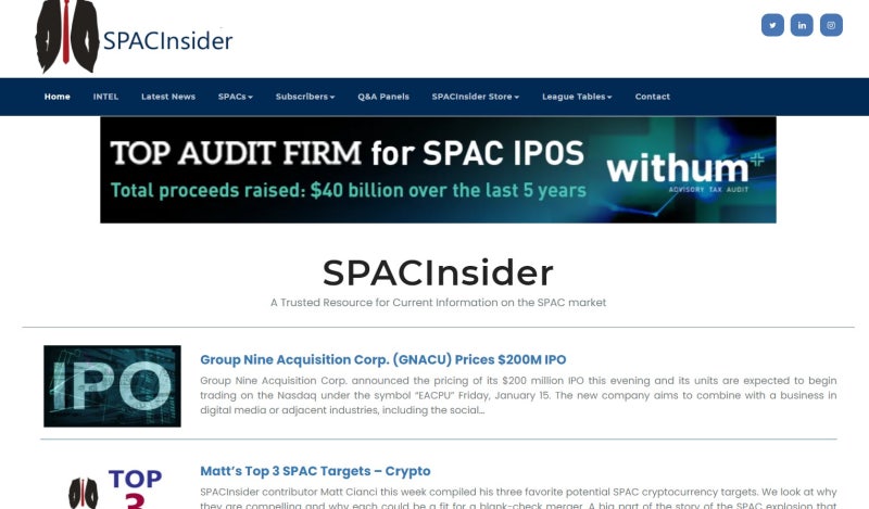 미국 스팩(SPAC) 주식의 의미와 수익 창출 방식, SPAC 정보 사이트 정리 : 네이버 블로그