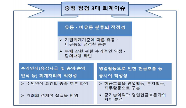 2020년 비상장법인 재무제표에 대한 2021년 중점 점검 회계이슈 네이버 블로그