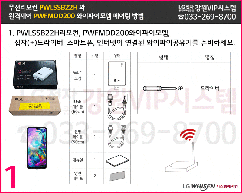 LG 시스템 에어컨 IoT Wifi모뎀 PWFMDD200을 무선리모컨 PWLSSB22H로 쉽게 연결하기 : 네이버 블로그